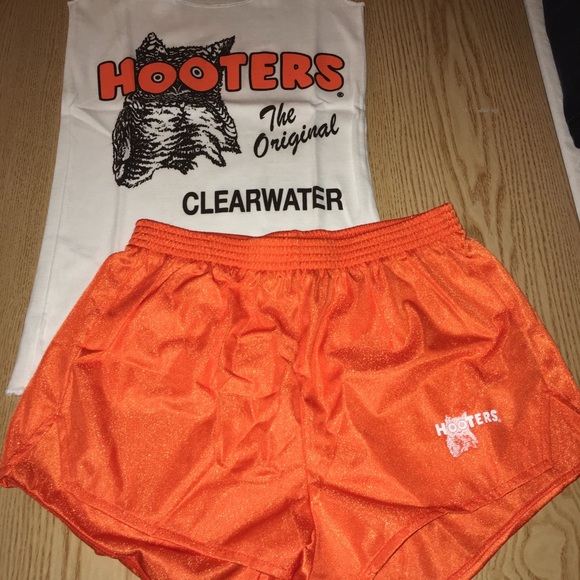 Hooters | Other | Hooters Girl Original Uniform Shortstank Lxxxs | Poshmark